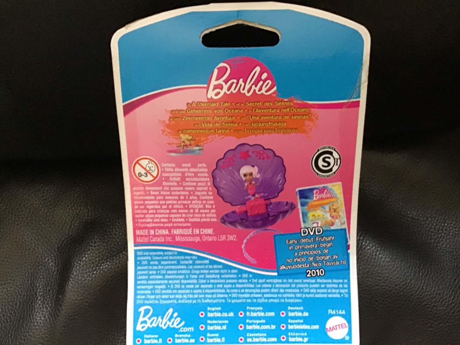 barbie a mermaid tale shell r4144 very rare new in box made in 2009 ...