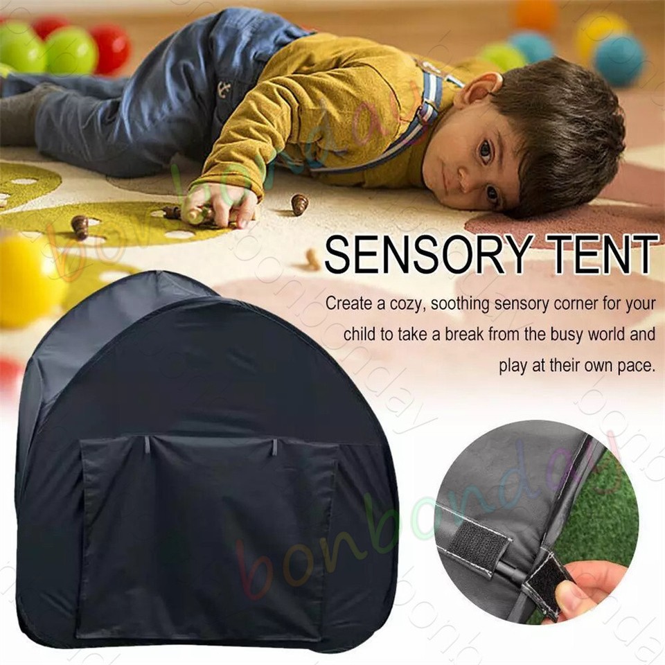 Sensory Tent Calm Corner Pop up Sensory Den Blackout Tent for Autism ...