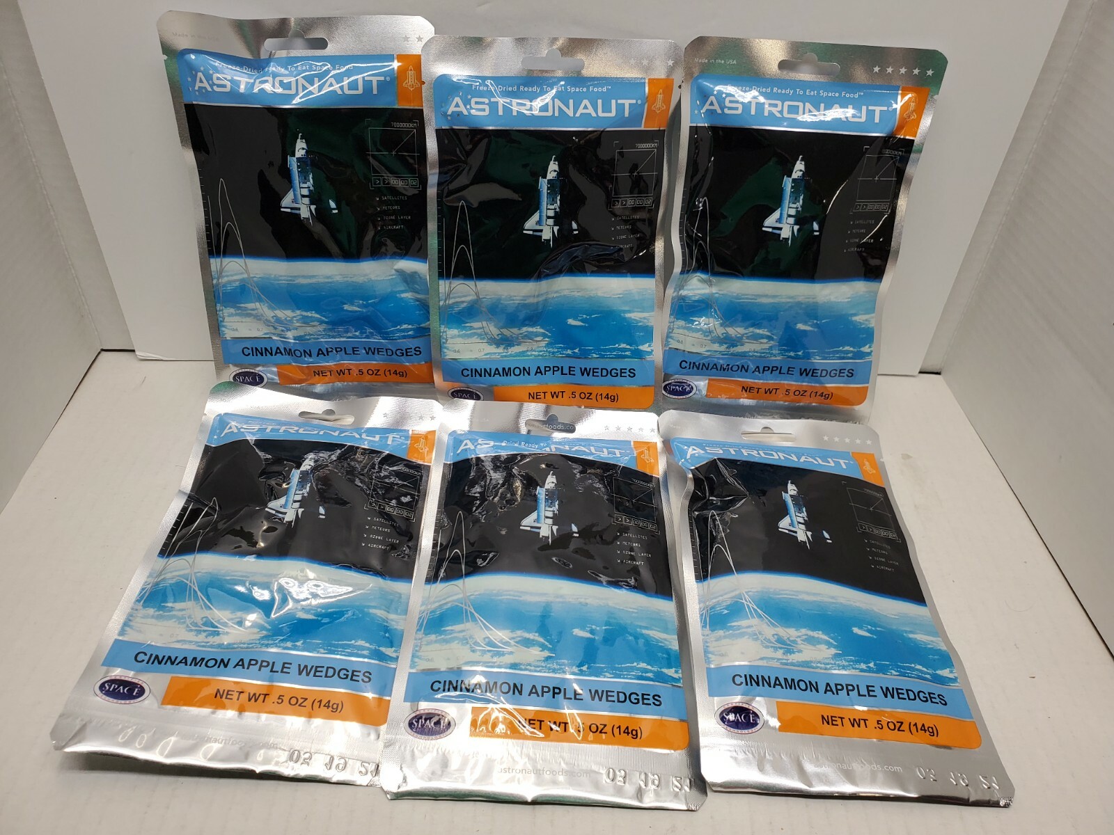 6 Packs Astronaut CINNAMON APPLE WEDGES Space NASA BB-3/2021 | eBay