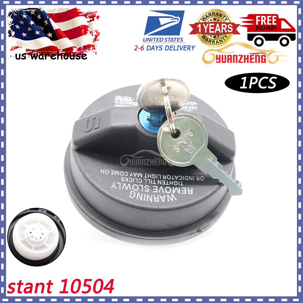 Fuel Cap Type Locking Gas Cap With Keys Fuel Tank Stant 10504 For ...