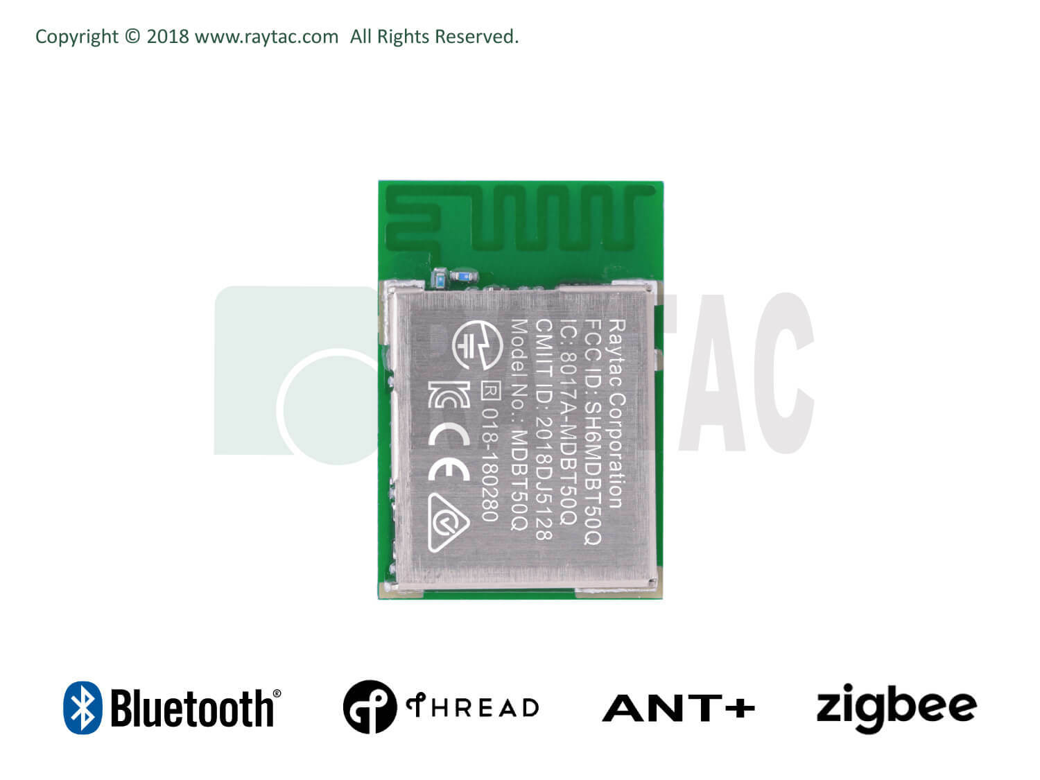 Nordic nRF52833 Module MDBT50Q-P PCB Antenna Bluetooth Thread Zigbee ...