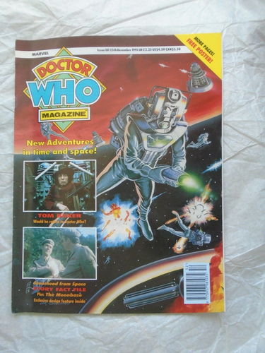 Doctor Who Magazine 181 free Alister Pearson poster | eBay