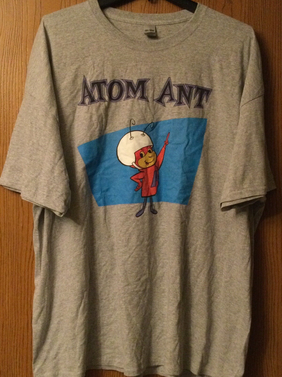 Atom Ant (Cartoon Ant And Super Hero) - Created 1965 - Gray Shirt - 4XL ...