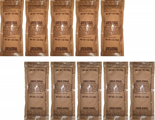 MRE Cheese Spread Variety Packs: Cheddar, Jalapeno or Bacon - 2022 ...