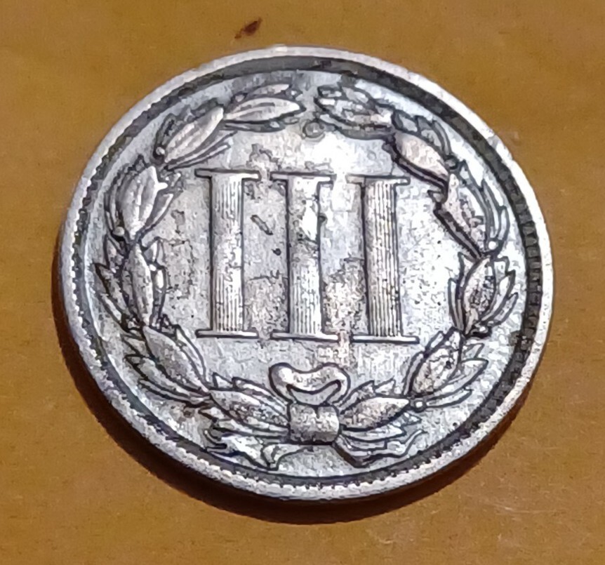 1874 3 Cent Piece Nickel U.S. Type Coin Three Cent Nickel | eBay