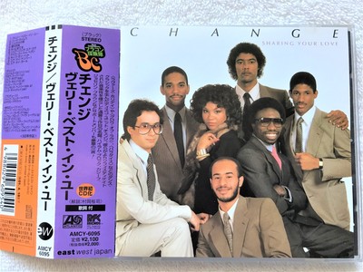 Change Sharing Your Love W/Obi JAPAN CD AMCY-6095, 2000 James Robinson ...