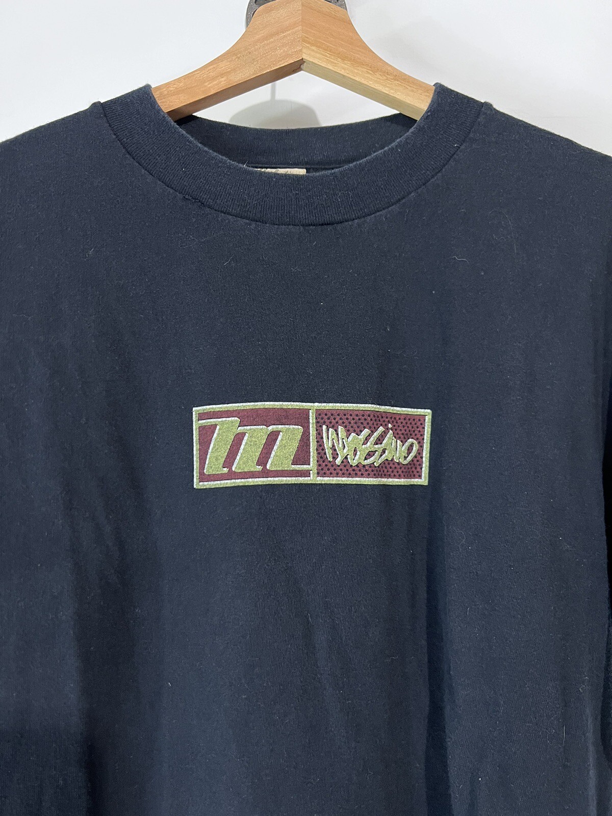 Mossimo 90’s Made In USA Box Logo XL T-Shirt | eBay