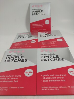 Spalife Porefect Match Hydrocolloid Nose Strips + Pimple Patches Pink ...