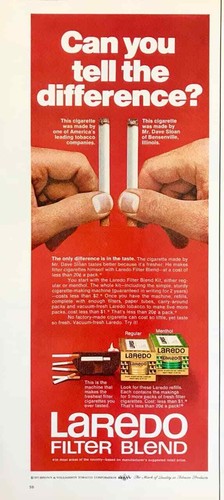 1971 Laredo Tobacco and Cigarette Machine PRINT AD Can You Tell the ...