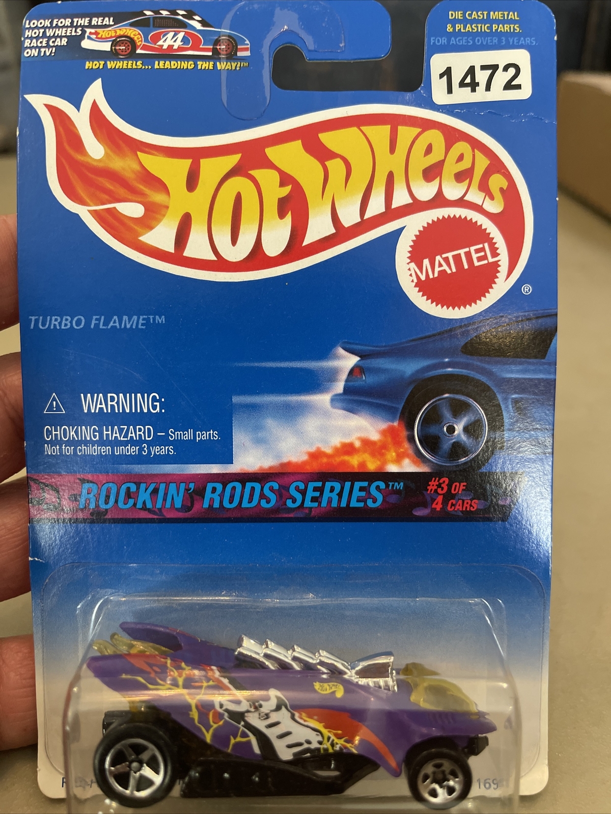 1996 Hot Wheels Turbo Flame -Rockin' Rods Series -#3 of 4 -#571 ...