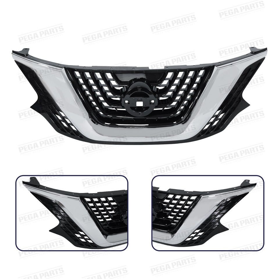 For 2015-2018 Nissan Murano Bumper Grille Trim Molding Fog Lights ...