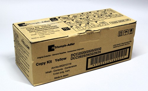 Original TA Triumph-Adler Toner Kit | 652010116 | Yellow | DCC2520/2525 ...