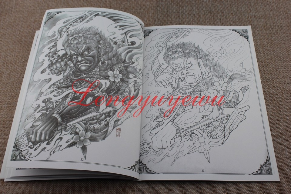 Tattoo Parlors Japanese Style Traditional Tattoo Flash Book Hannya ...