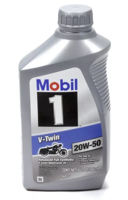 Warren Distribution 230420 Mobil 1 V-twin Quart 20w50 Synthetic ...