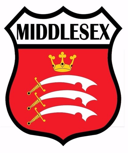 2 x Middlesex County Flag Static Cling Sticker for inside Windows | eBay UK