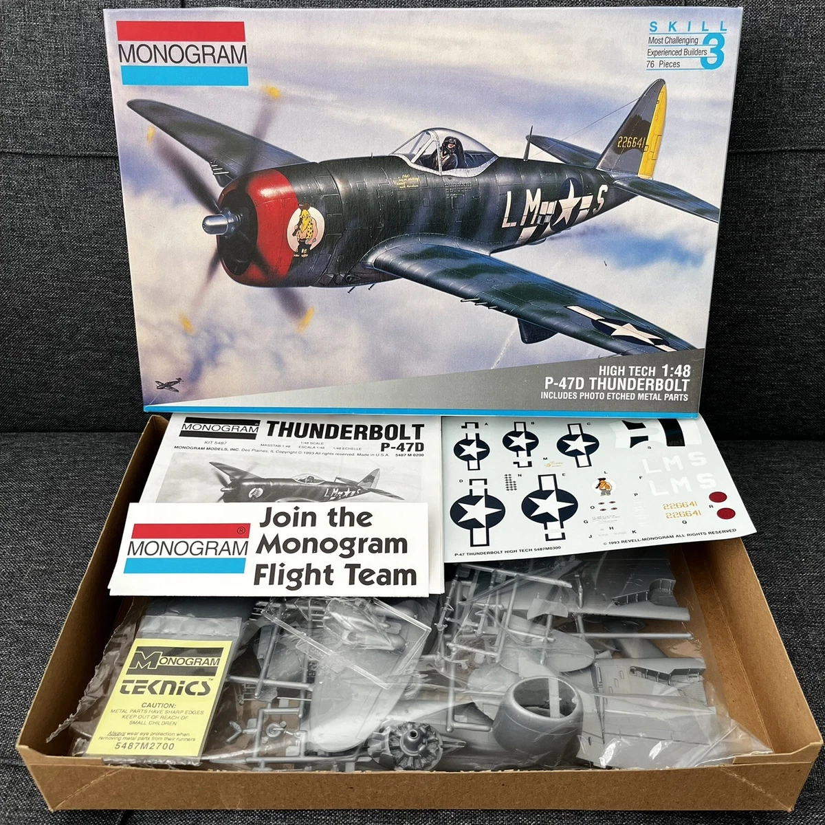 P Thunderbolt 1 48 Monogram