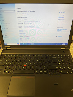 Lenovo ThinkPad T540P Intel i7 16GB RAM 240GB Win 10 Pro US Keyboard | eBay