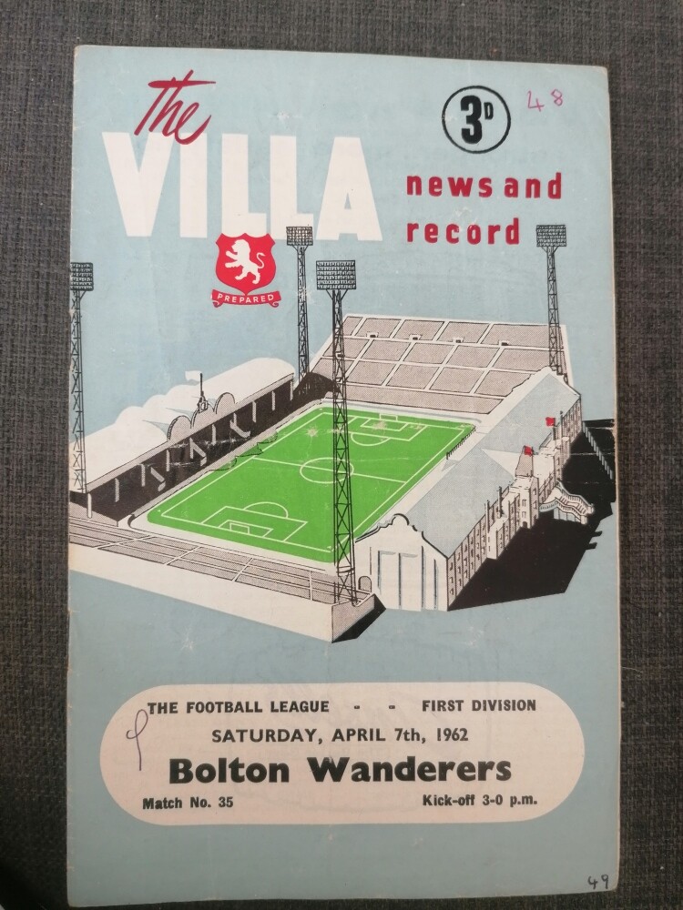1961-1965 Aston Villa Home Programmes - Choose from List | eBay