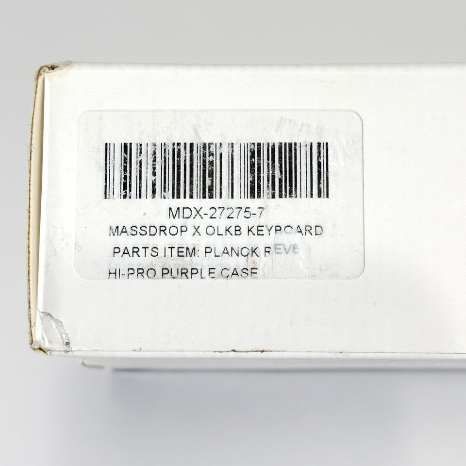 MASSDROP X OLKB-48 Keyboard Case ONLY Hi-Pro Purple | eBay
