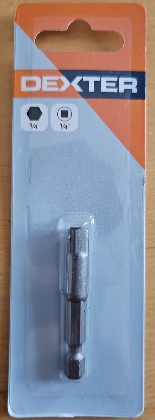Dexter Bit-Adapter Bohrmaschine 1/4" Außenvierkant online kaufen | eBay
