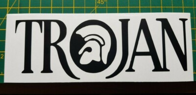 Trojan Wording MOD SKA Skinhead Soul 2 Tone Vinyl Decal Sticker Scooter ...