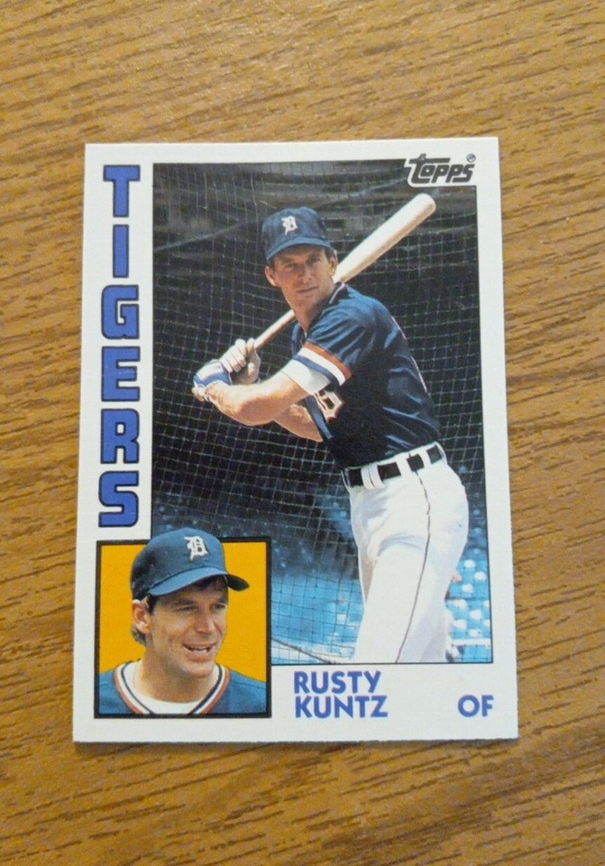 Rusty Kuntz Single Cards Topps/Donruss/Fleer - Pick From List Create ...