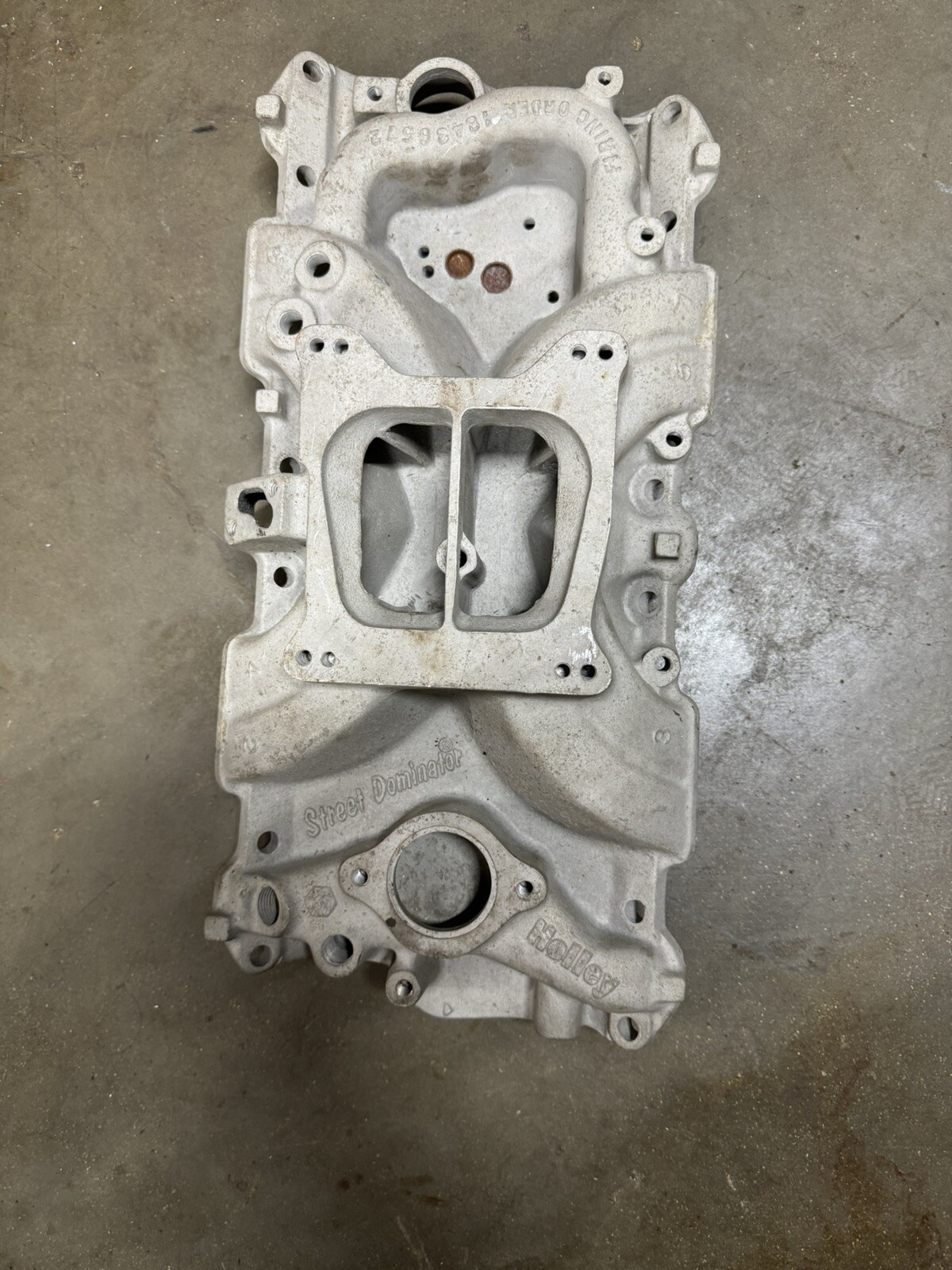 SBC Holley Street Dominator Aluminum Intake Manifold 300-28 Z | Aftermarket