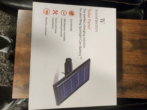 Wasserstein Solar Panel for Ring Spotlight Cam Black | eBay