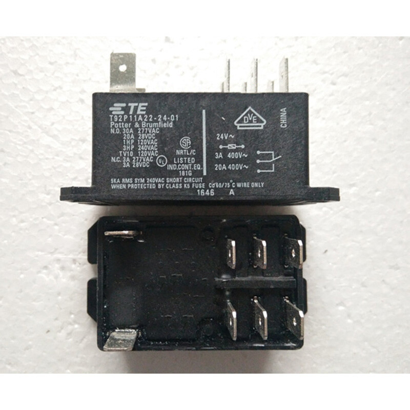 1pc TYCO T92P11A22-24-01 Power Relay 24VDC 8Pin 30A 277VAC | eBay