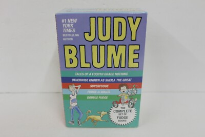 Judy Blume's Fudge Box Set The Complete Set of Fudge Books 1972 SEALED ...