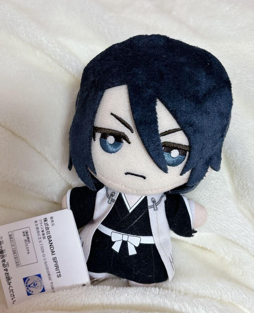Bleach Thousand-Year Blood War Tomonui Plush Doll Byakuya Kuchiki 15cm ...