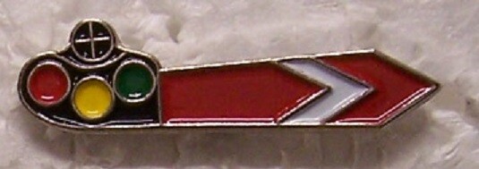 Hat Pin Railroad Novelties Semaphore Signal Arm NEW Lapel Pin Push Pin ...