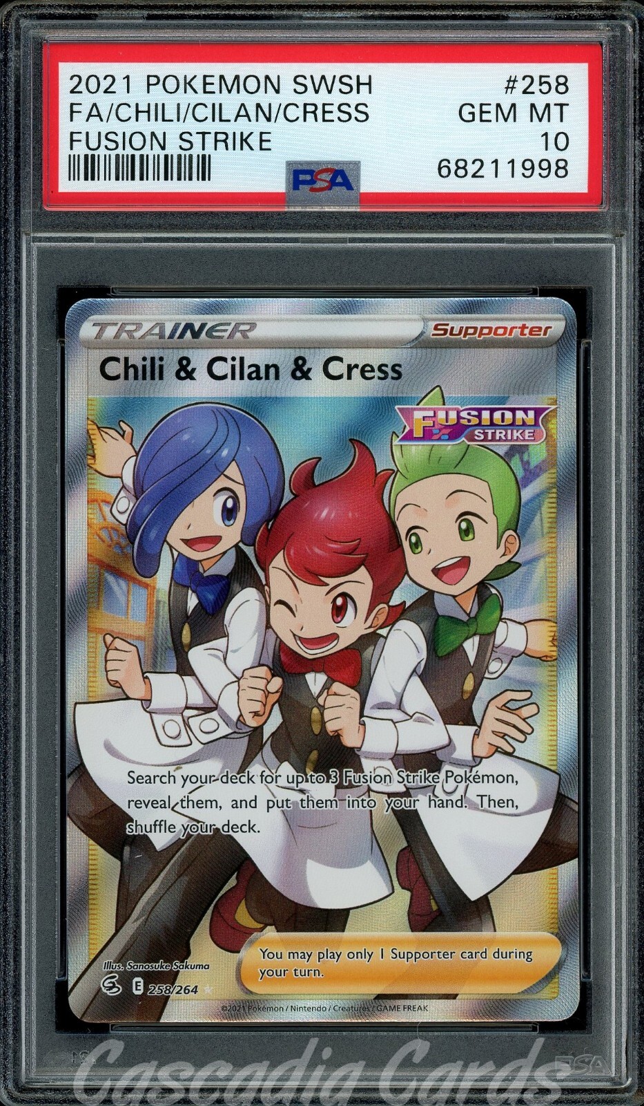 Cilan Pokemon Card