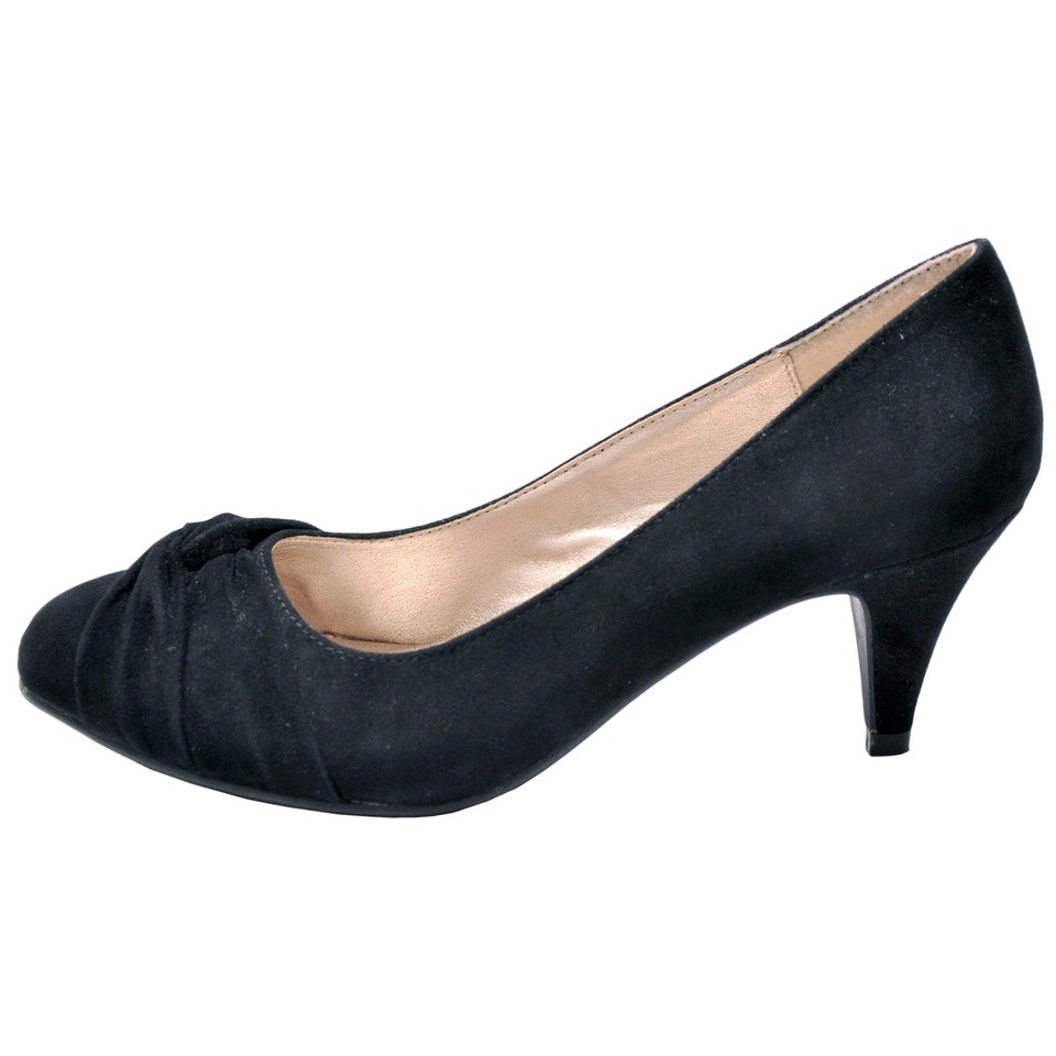 New women's shoes classic casual simple work pumps suede like high heel ...