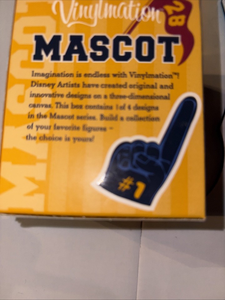 VINYLMATION MASCOT SERIES PLUTO DISNEY THEME PARK 3" FIGURE NEW IN BOX ...