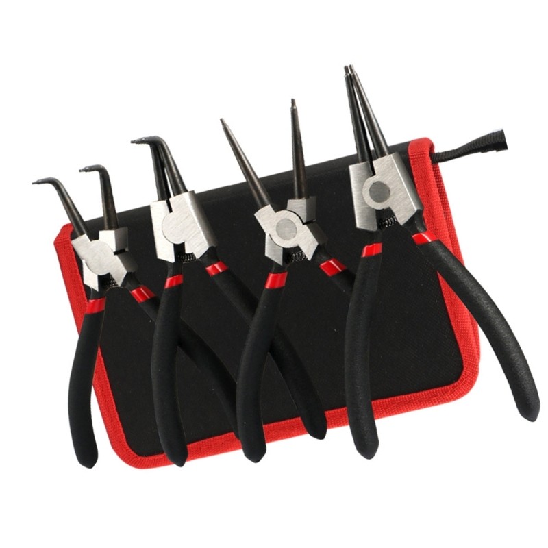 Circlip Pliers Set Portable Snap Rings Pliers Kit Compact Ideal for ...