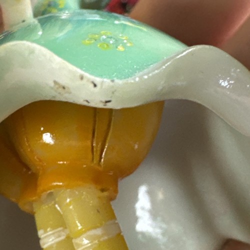 Blowfish Fairy Princess Figurine Crown Kitsch Kitschy Curled Hair ...