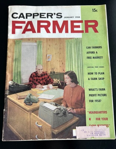 Vintage Capper’s Farmer Magazine Jan 1958 Ephemera Advertisements | eBay