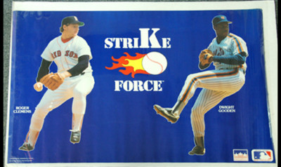 Roger Clemens and Dwight Gooden STRIKE FORCE 1988 Red Sox-Mets 22x34 ...