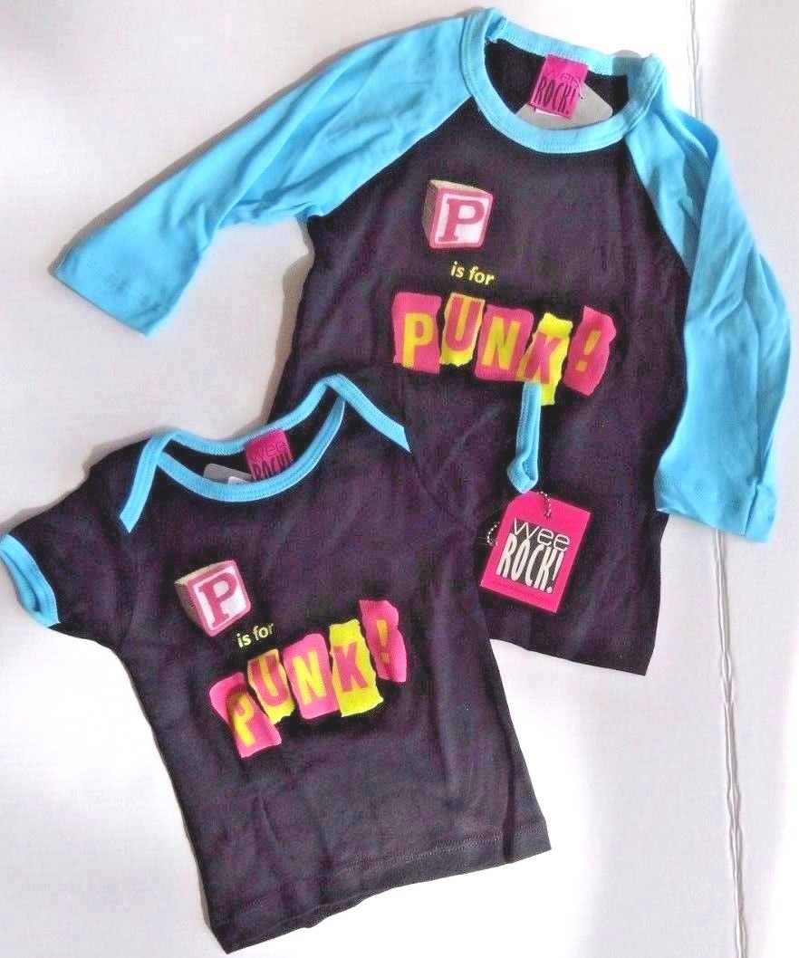Toddler Punk Band Shirts Babybody Kurzarm Punk Rock Anarchy