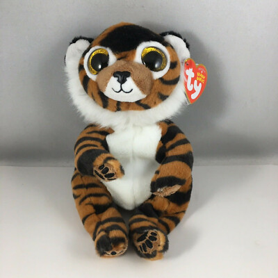 Ty Beanie Baby Bellies - CLAWDIA the Tiger (6 Inch) Stuffed Plush Toy ...