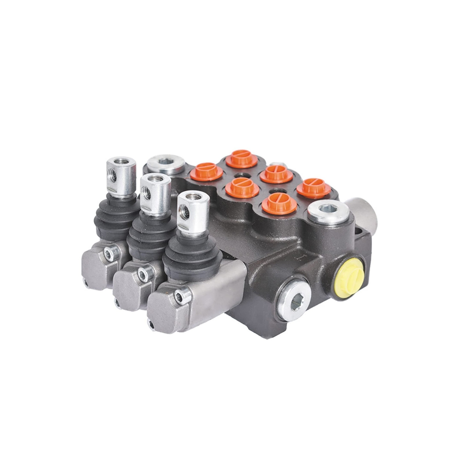 Hydraulic Valve 3 Spool Hydraulic Directional Control Valve Double ...