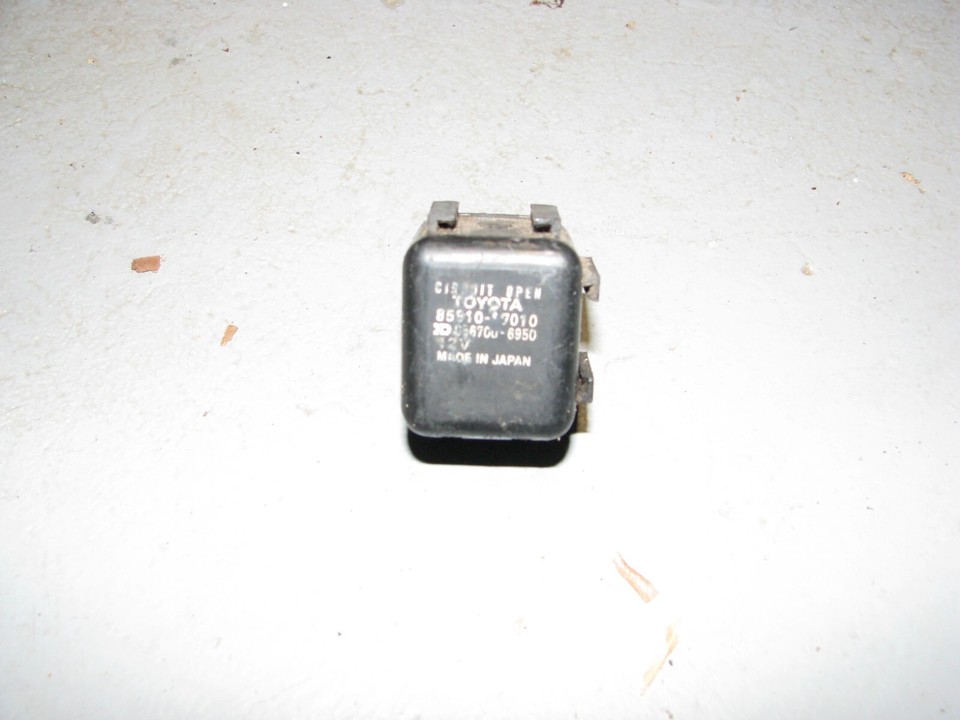 85-87 Toyota AW11 MR2 Circuit Open Relay 85910-17010 good used | eBay