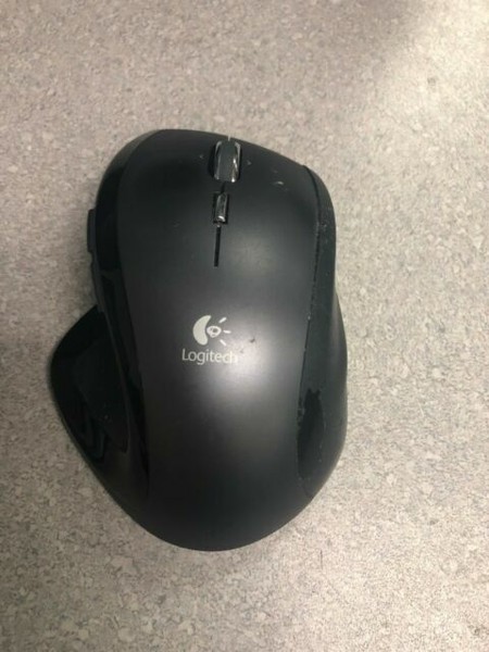 Logitech MX Revolution Cordless Laser Mouse Charging Dock Wireless USB ...