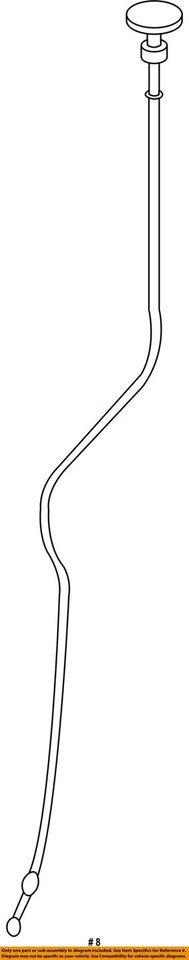 MERCEDES OEM 12-14 ML350 3.0L-V6 Engine-Oil Fluid Dipstick 6420104172 ...