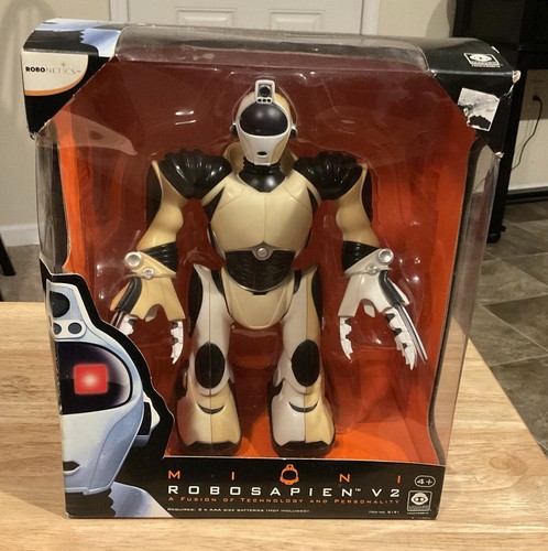 Robosapien V2 Mini Electronic 9" Robot Figure 2005 WowWee NEW In Sealed ...