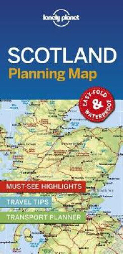 Lonely Planet Scotland Planning Map (Map) by Lonely, Planet ...