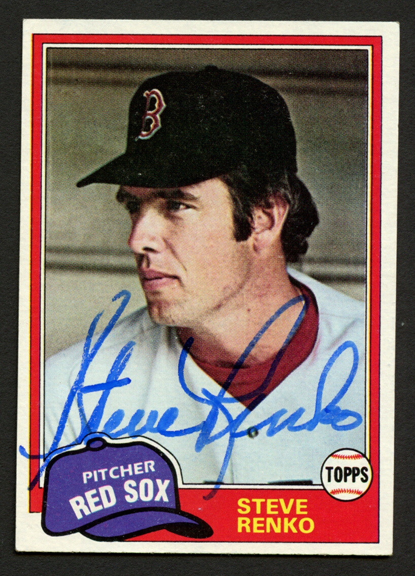 Steve Renko #63 signed autograph auto 1981 Topps Baseball Trading Card ...