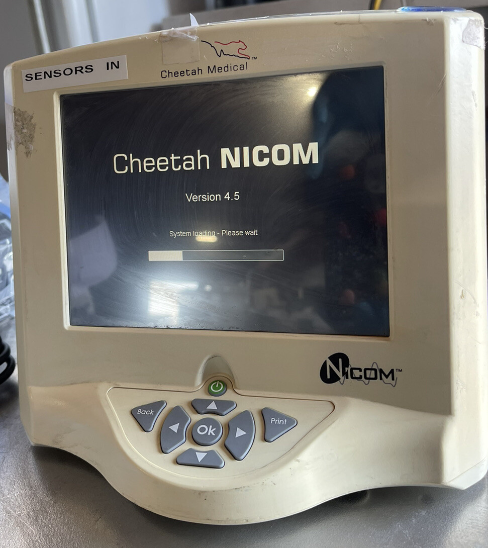 Cheetah Medical Nicom Hemodynamic Patient Monitor | eBay