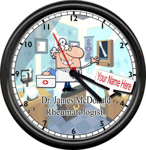 Personalized Name Doctor Physician Medical Office Rheumatologist Wall ...